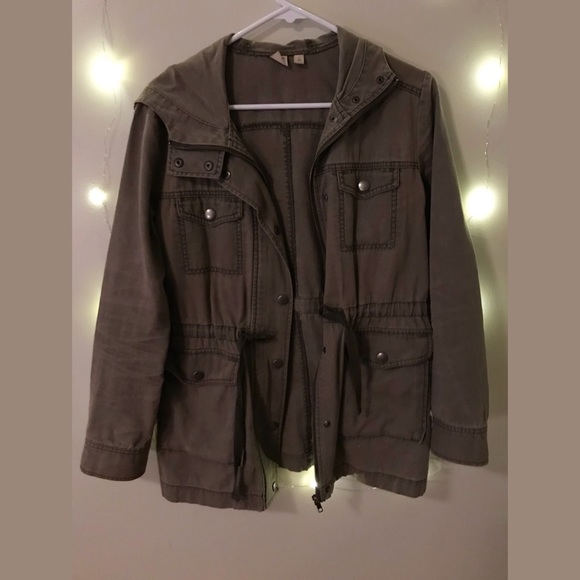 bp | Jackets & Coats | Bp Army Green Utility Jacket | Poshmark